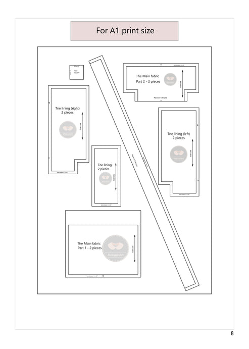 Bottle bag PDF patterns – MokushArt