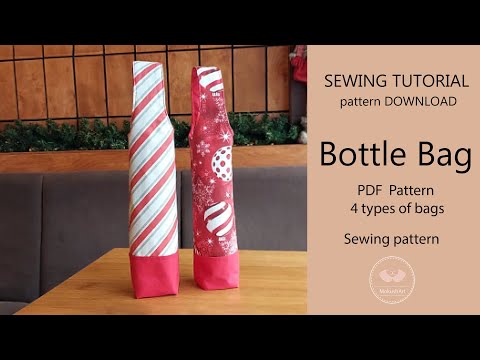 Bottle bag patterns – MokushArt